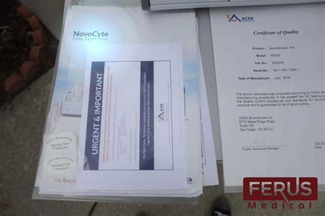 Agilent Novocyte Flow Cytometer Precision Cell Analysis