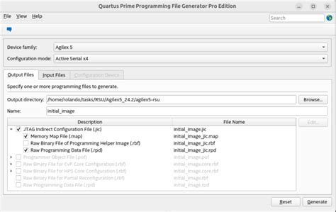 Agilex™ 5 Soc Hps Remote System Update Example Altera Fpga Developer Site