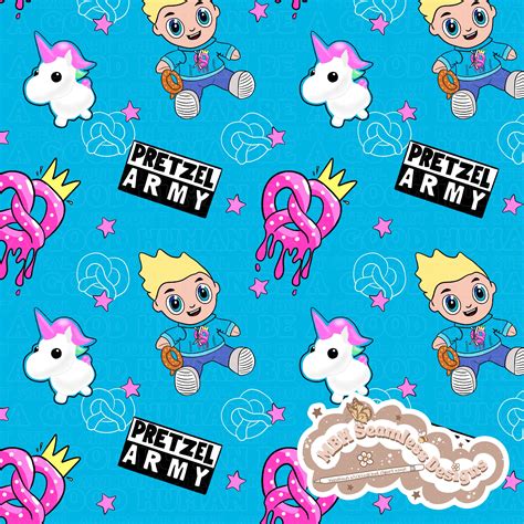 Prezley Youtuber Seamless Pattern Mbh Seamless Designs