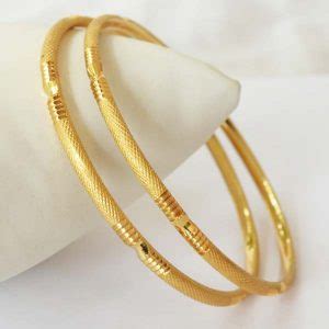 Light Weight Gold Bangles Designs Dhanalakshmi Jewellers