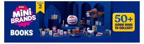 Mini Brands Mini Books Series 2 Capsule By Zuru