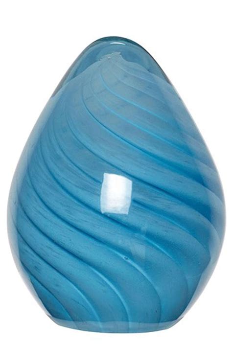 Blue Swirl Paperweight Maison Marcel