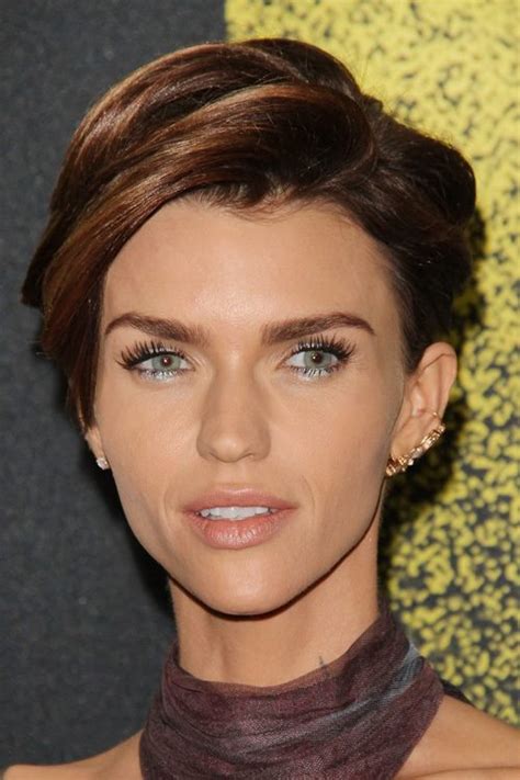 Ruby Roses Hairstyles And Hair Colors Steal Her Style