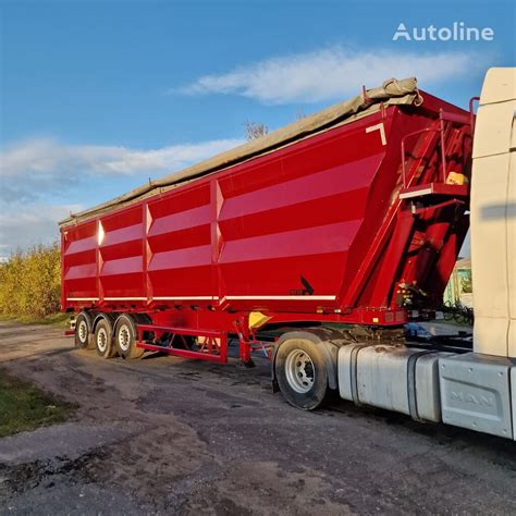Stas 68m3 Tipper Semi Trailer For Sale Poland Zakrzewko KA40579