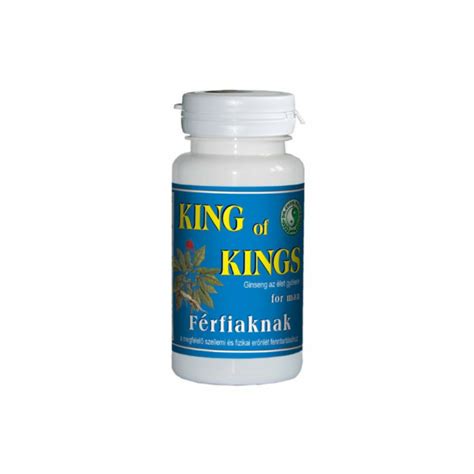 DR CHEN KING OF KINGS FÉRFI KAPSZULA 50 DB PATIKATT Patika egy kattintásra