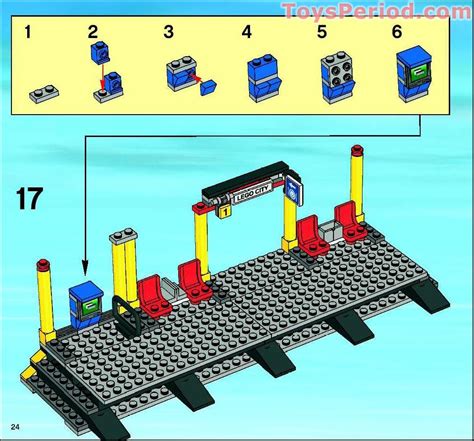Lego Train Station Instructions And Parts List
