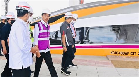 Progres Proyek Kereta Cepat Jakarta Bandung Capai Persen Umum Dan Segalanya