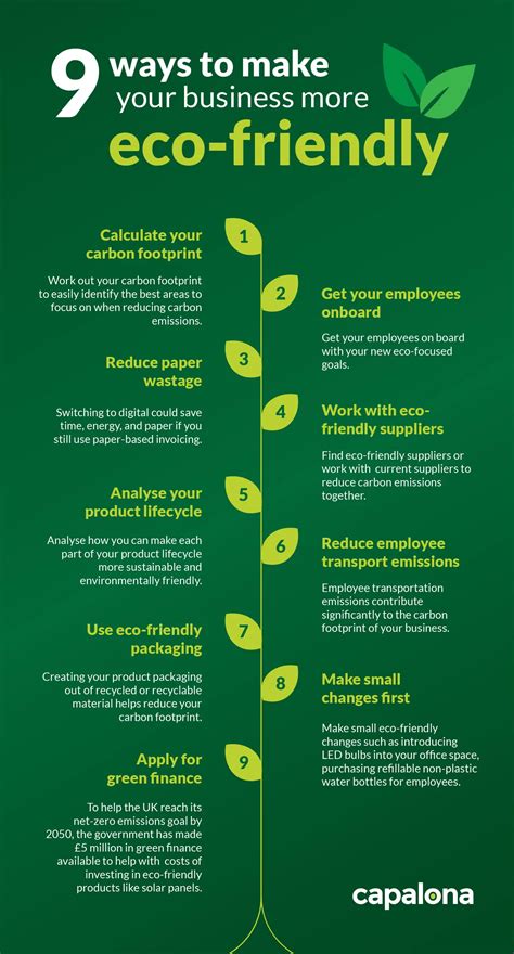 How To Make Your Business More Eco Friendly Capalona