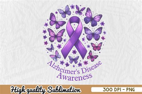 Alzheimers Disease Awareness Png Graphic By Zanynoti · Creative Fabrica