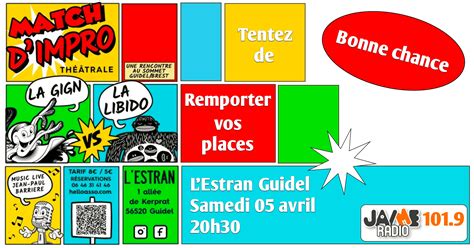 Gagnez Vos Places Pour Voir La Gign Et Son Théâtre Dimpro à Lestran De Guidel Jaimeradio