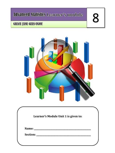 Advance Statistics Learner Module For Unit 1 Download Free Pdf