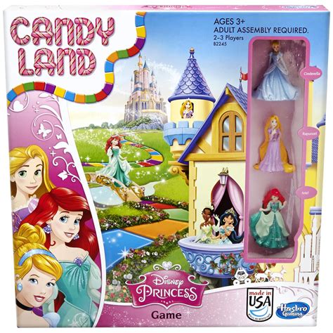 Buy Hasbro Gaming Candy Land Disney Princess Edition Board Game