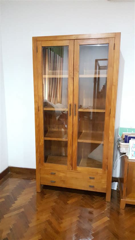 Wood Glass Door Display Cabinet Glass Door Ideas