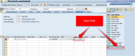 SAP ERP w funkcjonowaniu SAP EWM cz II przyjęcie towaru na magazyn Baza Wiedzy o Systemach