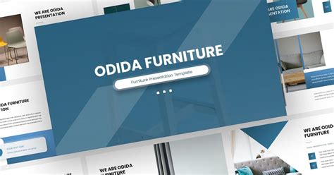 Odida Мебель Шаблоны презентаций Powerpoint Шаблоны презентаций