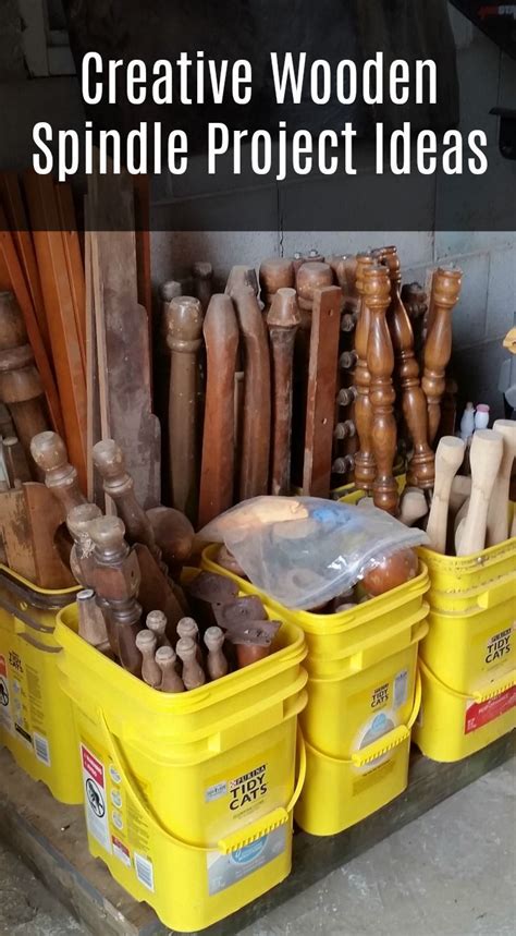 Wooden Spindle Project Ideas Spindle Crafts Scrap Wood Projects