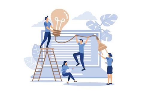 people connect the elements graphic by alwi chabib · creative fabrica