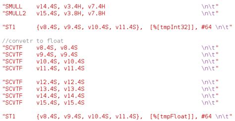 Floating Point NEON Int32 Conversion To Float Gives Wrong Result Stack Overflow