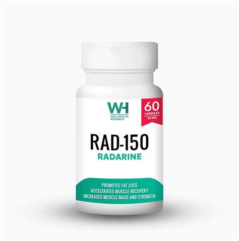 Radarine 150 / RAD-150 / 10mg / Well-Health Research - WELL-HEALTH