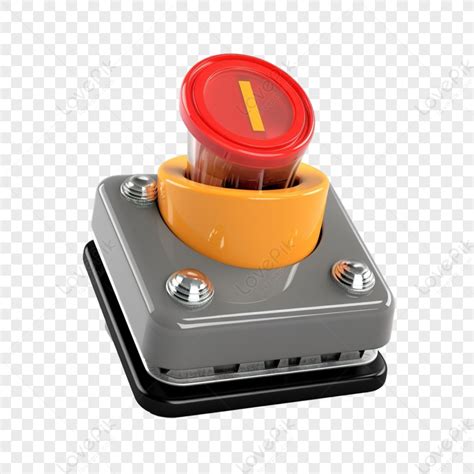 大型單開關led指示燈電動工具設備 灯笼 符號png圖案素材免費下載，可愛卡通圖片，尺寸4096 × 4096px lovepik