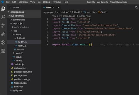 Intellisense Suggests Invalid Path When Defined Baseurl In Jsconfig
