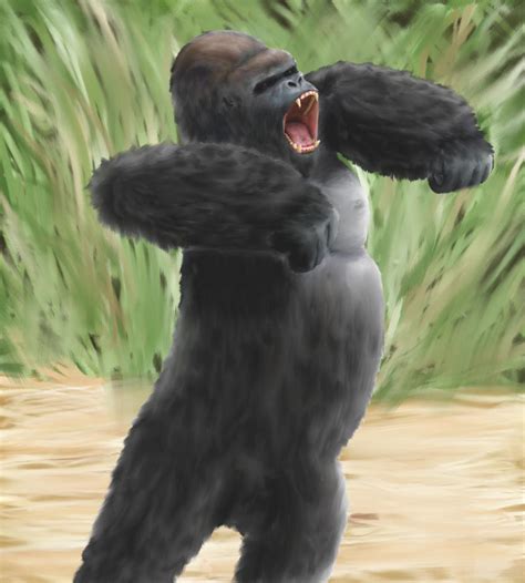 Gorilla By Capitanozippy On Deviantart