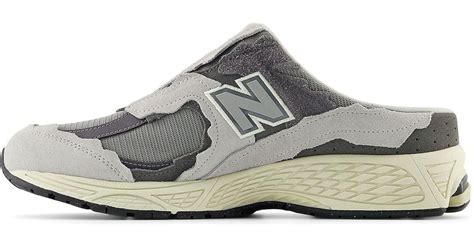 New Balance 2002r Mule In Gray For Men Lyst