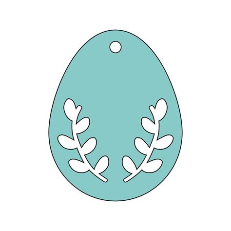Leaf Egg Lazer Universe Laser Cutting