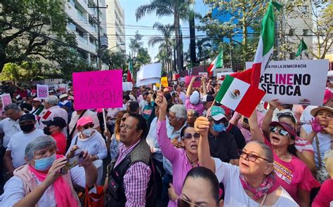 Jalisco Marcha En Defensa Del Ine Contra Reforma Electoral De Amlo