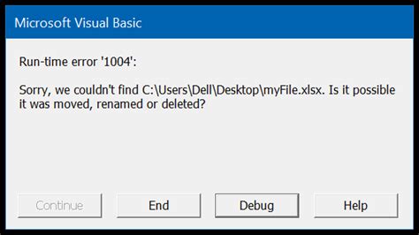 Vba 错误类型：调试和解决方案 2023 Excel Advisor