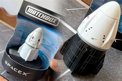 Spacexs Crew Dragon Capsule Is Now A Matchbox Die Cast Model