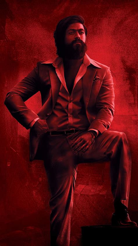 Kgf Yash Face Potrait Rocking Star Kgf Movie Actor 43 Off