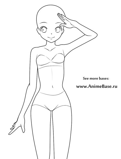 Discover More Than 158 Anime Base Poses Latest Nanoginkgobiloba Vn