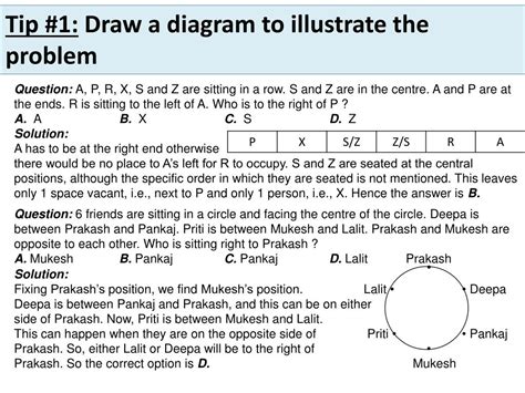 PPT Tips On Cracking Reasoning Questions On Seating Arrangement PowerPoint Presentation ID