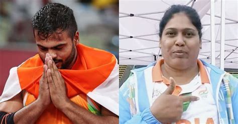 Sumit Antil Bhagyashree Jadhav Named Indian Flag Bearers For Paris Paralympics Opening Ceremony