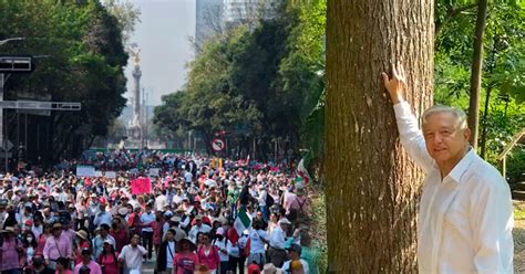 AMLO celebra su cumpleaños mientras miles protestan para defender el