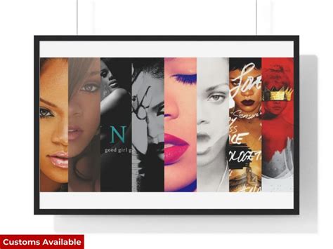 Rihanna Album Cover Poster Digital Print Music A T Etsy Rihanna