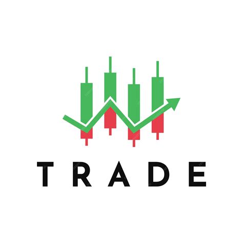 Premium Vector Trade Candle Stick Logo Design Idea Trading Logo Design Idea