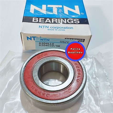 Jual BEARING 6204 LLU NT 6204LLU (20mm x 47mm x 14mm) | Shopee Indonesia