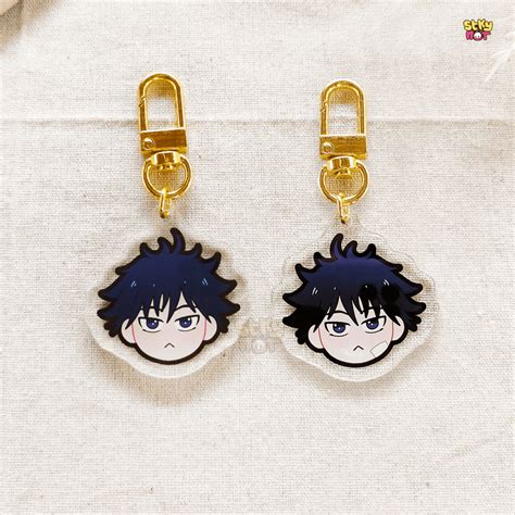 MEGUMI FUSHIGURO Keychain Charm JUJUTSU KAISEN JJK Cute Chibi Anime
