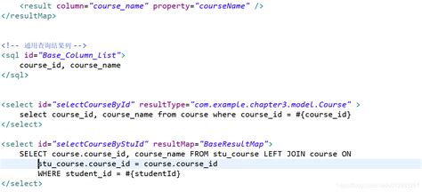 Mapperxml中查询返回带有list属性的实体类结果mapper返回list集合 Csdn博客
