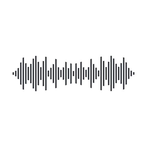 Sound Wave Vector Icon 14664513 Vector Art At Vecteezy
