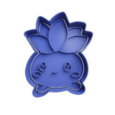 Oddish Cute Cookie Cutter Stl Cookie Cutter Stl Store Design Optimized
