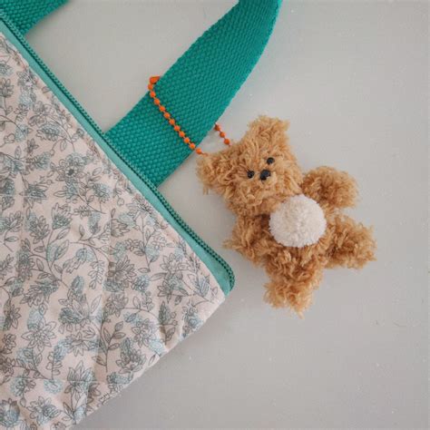 효작업실 곰돌이 키링🧸🤎 단길