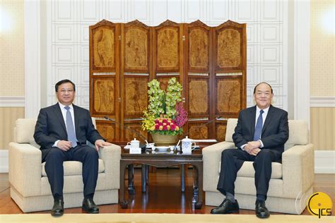 行政長官賀一誠會見中國鐵建股份有限公司黨委書記、董事長戴和根一行。 澳門特別行政區政府入口網站