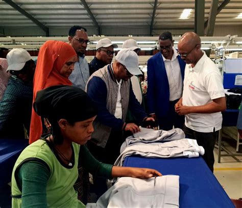 He Mr Endashaw Tassew President Of Central Ethiopia Regional State Visited Our Factory This