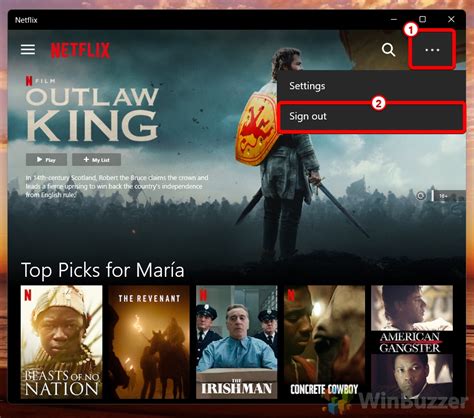 How To Sign Out Of Netflix Single Or All Devices At Once Winbuzzer