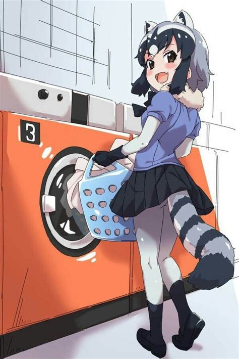 Anime Raccoon Girl