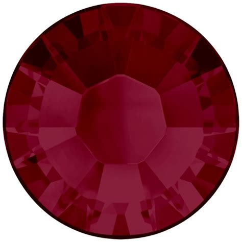 Swarovski 1088 Round Chaton Pp28 36mm Ruby F Bead Trimming