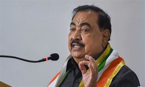 Will Return To Bjp In Next 15 Days Says Eknath Khadse The Hitavada
